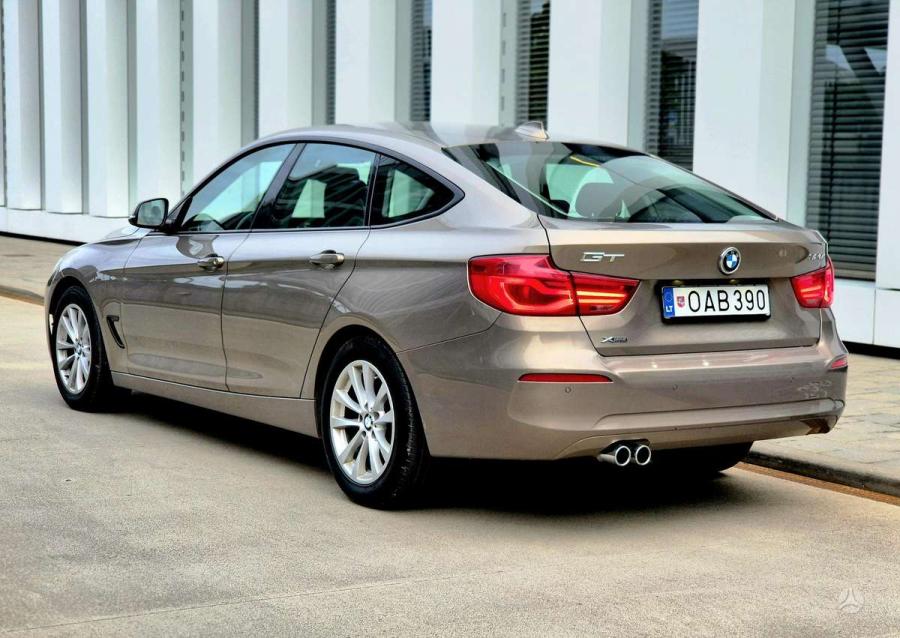 Brūns BMW 320 Gran Turismo 2017 Palanga, ar dzinēja tilpumu 2.00 L un nobraukumu 170 tūkst. km par 12300 €, foto 8 vietnē AUTOMOTO.COM.LV