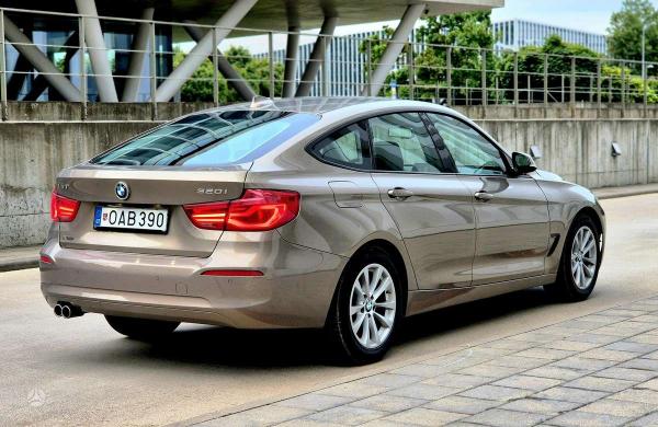 Brūns BMW 320 Gran Turismo 2017 Palanga, ar dzinēja tilpumu 2.00 L un nobraukumu 170 tūkst. km par 12300 €, foto 9 vietnē AUTOMOTO.COM.LV