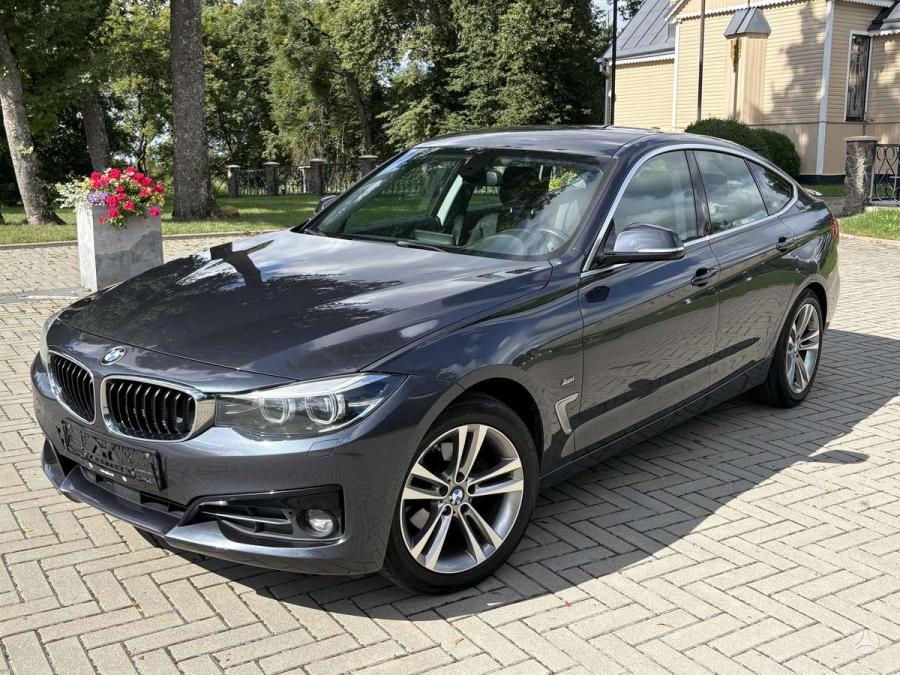 Grey BMW 320 Gran Turismo 2018 in Kaunas, with an engine capacity of 2.00 L and mileage of 305 thousand km for 12300 €, photo 1 on AUTOMOTO.COM.LV