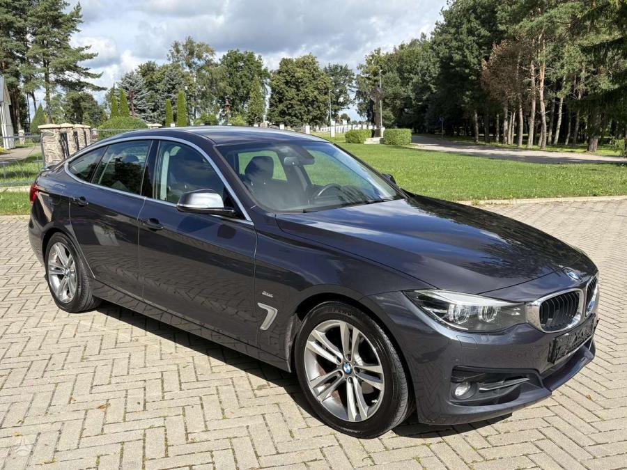 Grey BMW 320 Gran Turismo 2018 in Kaunas, with an engine capacity of 2.00 L and mileage of 305 thousand km for 12300 €, photo 9 on AUTOMOTO.COM.LV
