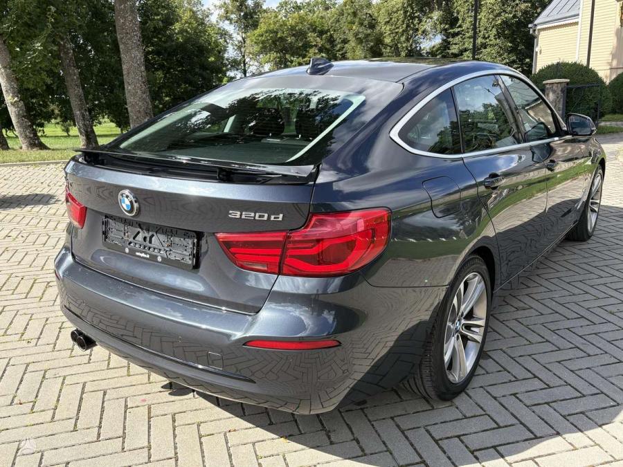 Grey BMW 320 Gran Turismo 2018 in Kaunas, with an engine capacity of 2.00 L and mileage of 305 thousand km for 12300 €, photo 18 on AUTOMOTO.COM.LV