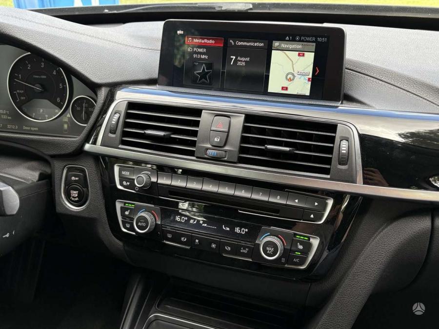 Grey BMW 320 Gran Turismo 2018 in Kaunas, with an engine capacity of 2.00 L and mileage of 305 thousand km for 12300 €, photo 28 on AUTOMOTO.COM.LV