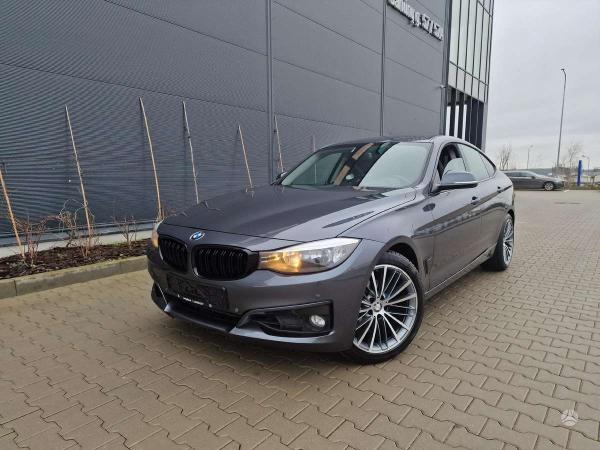 Grey BMW 320 Gran Turismo 2014 in Vilnius, with an engine capacity of 2.00 L and mileage of 213 thousand km for 12799 €, photo 1 on AUTOMOTO.COM.LV