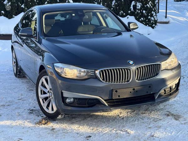 Pelēks BMW 320 Gran Turismo 2013 Utena, ar dzinēja tilpumu 2.00 L un nobraukumu 268 tūkst. km par 8750 €, foto 1 vietnē AUTOMOTO.COM.LV