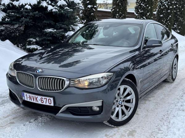 Grey BMW 320 Gran Turismo 2013 in Utena, with an engine capacity of 2.00 L and mileage of 268 thousand km for 8199 €, photo 1 on AUTOMOTO.COM.LV