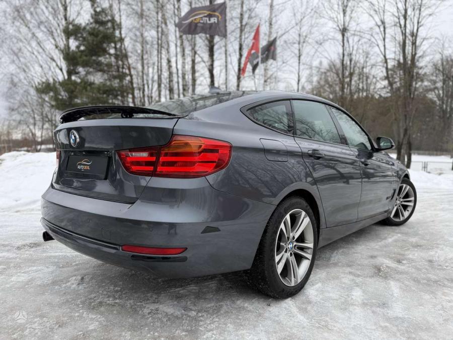 Pelēks BMW 320 Gran Turismo 2013 Kazlų Rūda, ar dzinēja tilpumu 2.00 L un nobraukumu 310 tūkst. km par 9500 €, foto 5 vietnē AUTOMOTO.COM.LV