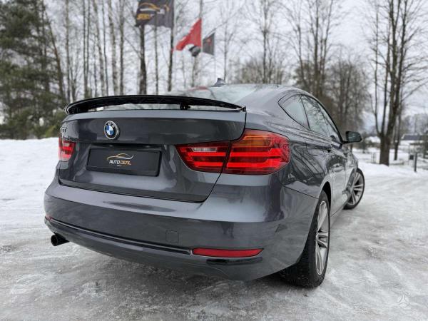 Grey BMW 320 Gran Turismo 2013 in Kazlu Ruda, with an engine capacity of 2.00 L and mileage of 310 thousand km for 9500 €, photo 6 on AUTOMOTO.COM.LV