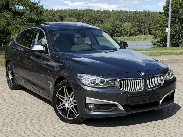 Grey BMW 320 Gran Turismo 2013 in Prienai, with an engine capacity of 2.00 L and mileage of 237 thousand km for 10950 €, photo 1 on AUTOMOTO.COM.LV