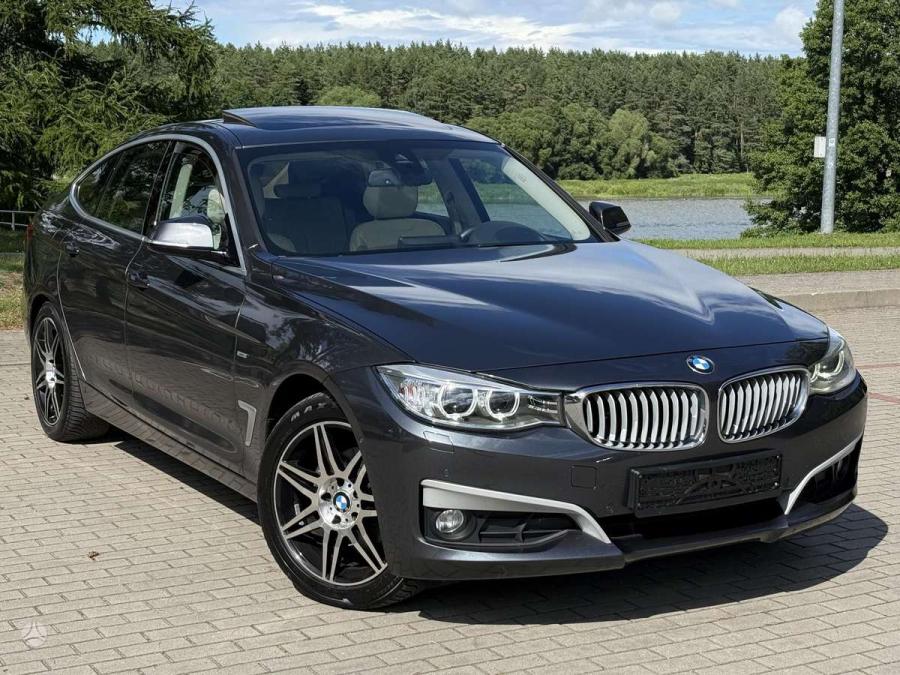 Pelēks BMW 320 Gran Turismo 2013 Prienai, ar dzinēja tilpumu 2.00 L un nobraukumu 237 tūkst. km par 10950 €, foto 1 vietnē AUTOMOTO.COM.LV