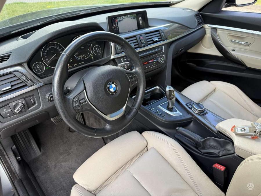 Pelēks BMW 320 Gran Turismo 2013 Prienai, ar dzinēja tilpumu 2.00 L un nobraukumu 237 tūkst. km par 10950 €, foto 25 vietnē AUTOMOTO.COM.LV