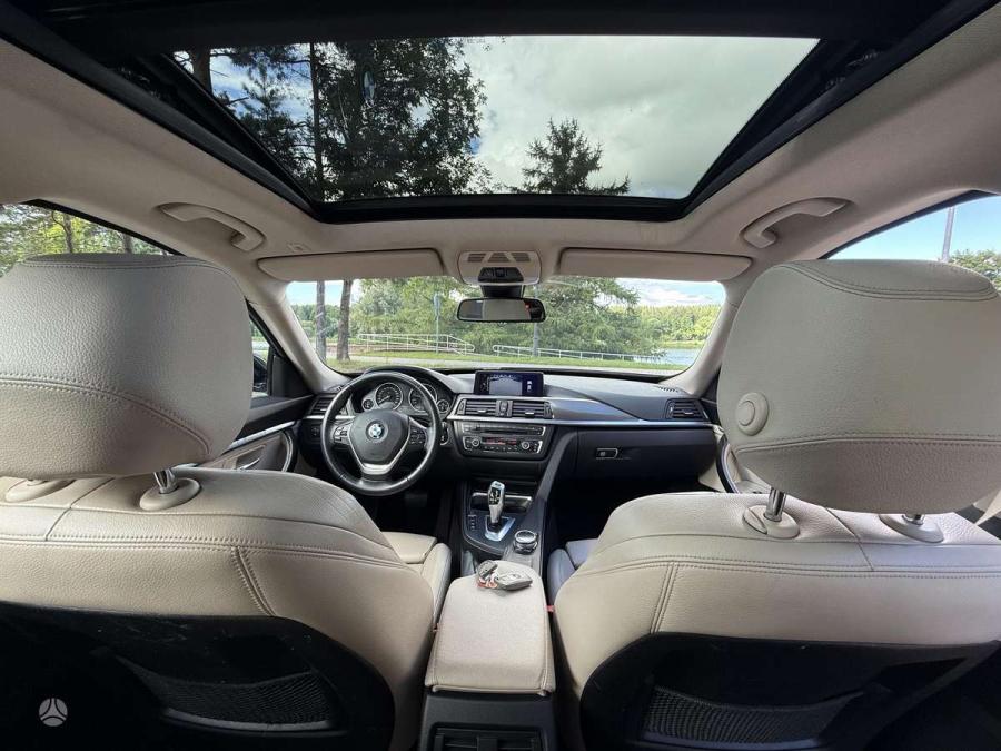 Pelēks BMW 320 Gran Turismo 2013 Prienai, ar dzinēja tilpumu 2.00 L un nobraukumu 237 tūkst. km par 10950 €, foto 32 vietnē AUTOMOTO.COM.LV