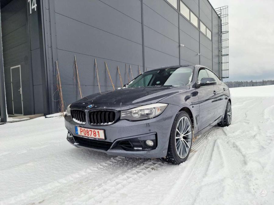 Grey BMW 320 Gran Turismo 2014 in Vilnius, with an engine capacity of 2.00 L and mileage of 212 thousand km for 12199 €, photo 3 on AUTOMOTO.COM.LV