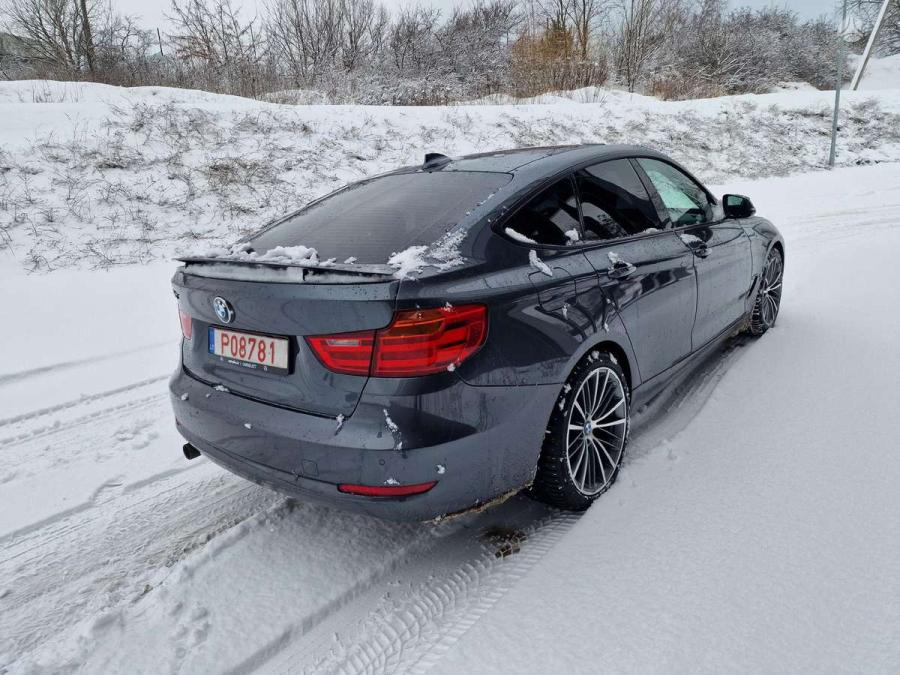 Grey BMW 320 Gran Turismo 2014 in Vilnius, with an engine capacity of 2.00 L and mileage of 212 thousand km for 12199 €, photo 8 on AUTOMOTO.COM.LV