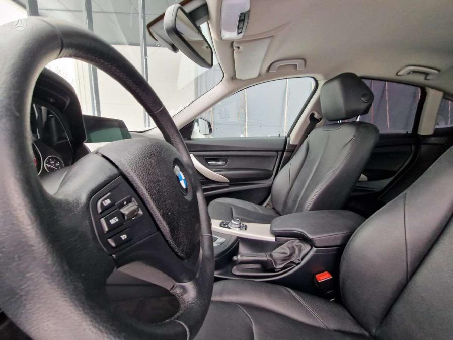 Grey BMW 320 Gran Turismo 2014 in Vilnius, with an engine capacity of 2.00 L and mileage of 212 thousand km for 12199 €, photo 16 on AUTOMOTO.COM.LV