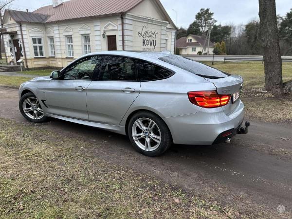 Grey BMW 320 Gran Turismo 2014 in Utena, with an engine capacity of 2.00 L and mileage of 225 thousand km for 9850 €, photo 3 on AUTOMOTO.COM.LV