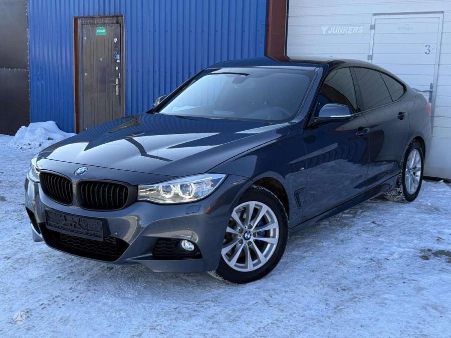 Pelēks BMW 320 Gran Turismo 2014 Prienai, ar dzinēja tilpumu 2.00 L un nobraukumu 260 tūkst. km par 11950 €, foto 1 vietnē AUTOMOTO.COM.LV