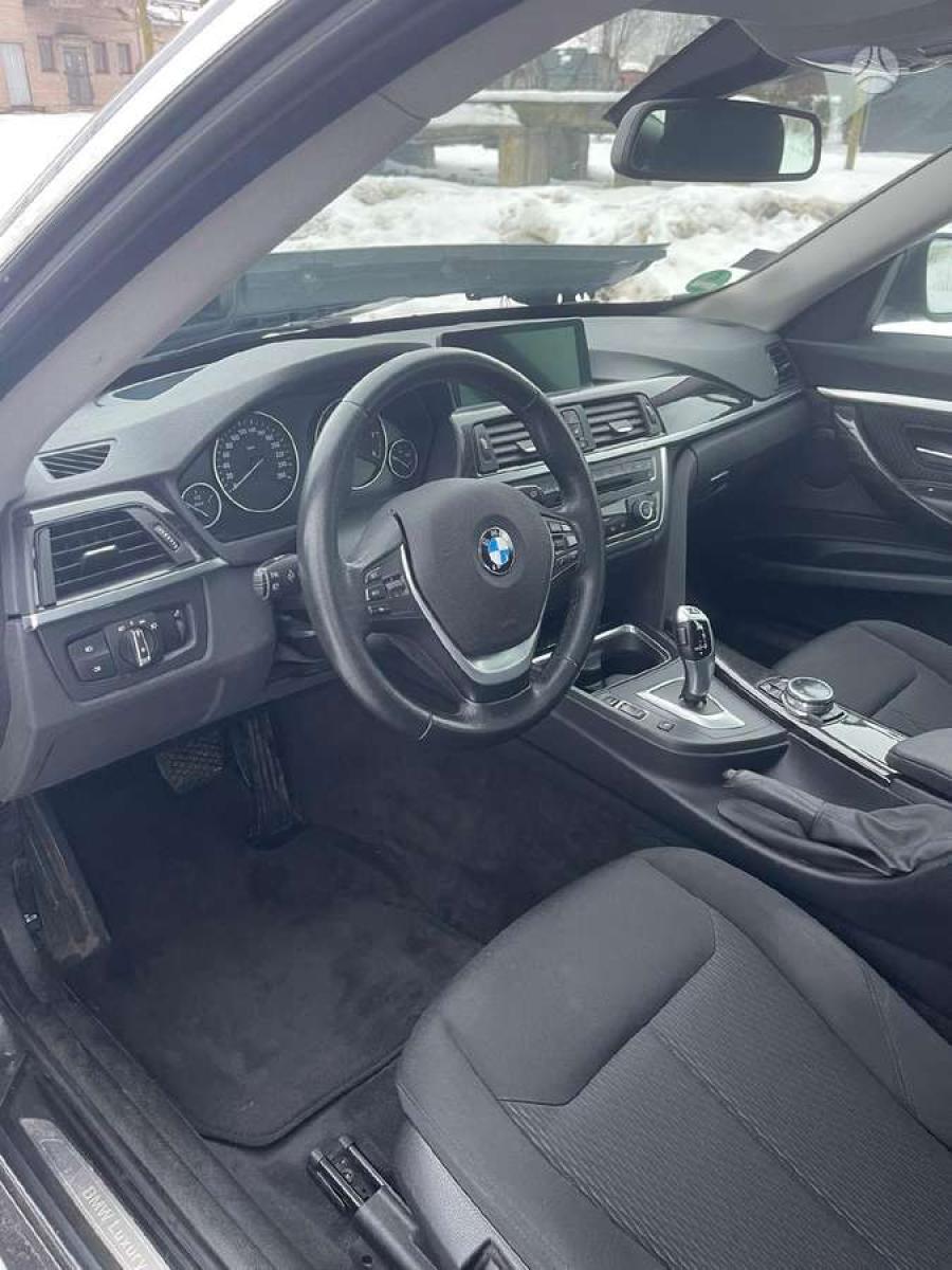 Grey BMW 320 Gran Turismo 2014 in Kaunas, with an engine capacity of 2.00 L and mileage of 177 thousand km for 7990 €, photo 7 on AUTOMOTO.COM.LV
