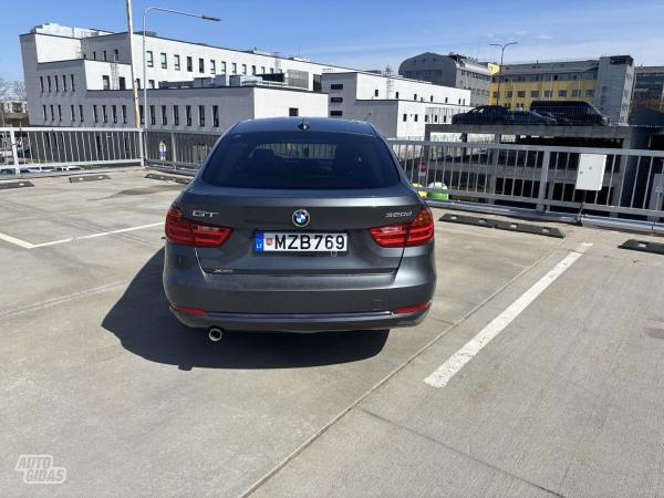 Grey BMW 320 Gran Turismo 2014 in Vilnius, with an engine capacity of 2.00 L and mileage of 330 thousand km for 9700 €, photo 6 on AUTOMOTO.COM.LV