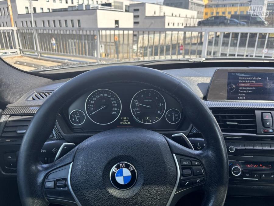 Grey BMW 320 Gran Turismo 2014 in Vilnius, with an engine capacity of 2.00 L and mileage of 330 thousand km for 9700 €, photo 11 on AUTOMOTO.COM.LV