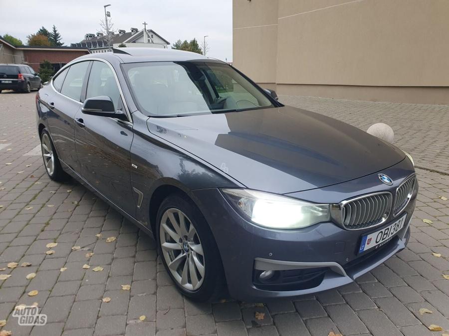 Pelēks BMW 320 Gran Turismo 2014 Kauņa, ar dzinēja tilpumu 2.00 L un nobraukumu 480 tūkst. km par 6300 €, foto 5 vietnē AUTOMOTO.COM.LV