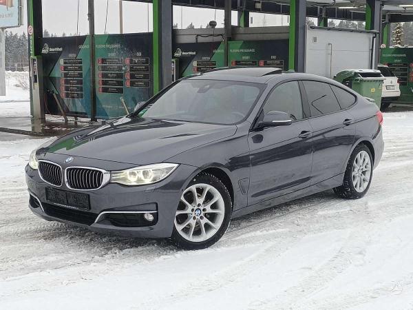 Grey BMW 320 Gran Turismo 2015 in Utena, with an engine capacity of 2.00 L and mileage of 263 thousand km for 11400 €, photo 1 on AUTOMOTO.COM.LV