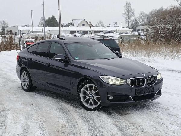 Grey BMW 320 Gran Turismo 2015 in Utena, with an engine capacity of 2.00 L and mileage of 263 thousand km for 11400 €, photo 4 on AUTOMOTO.COM.LV