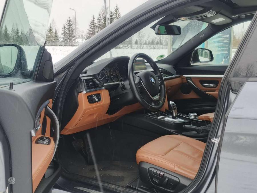 Pelēks BMW 320 Gran Turismo 2015 Utena, ar dzinēja tilpumu 2.00 L un nobraukumu 263 tūkst. km par 11400 €, foto 5 vietnē AUTOMOTO.COM.LV