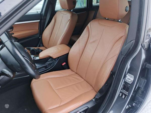 Grey BMW 320 Gran Turismo 2015 in Utena, with an engine capacity of 2.00 L and mileage of 263 thousand km for 11400 €, photo 6 on AUTOMOTO.COM.LV