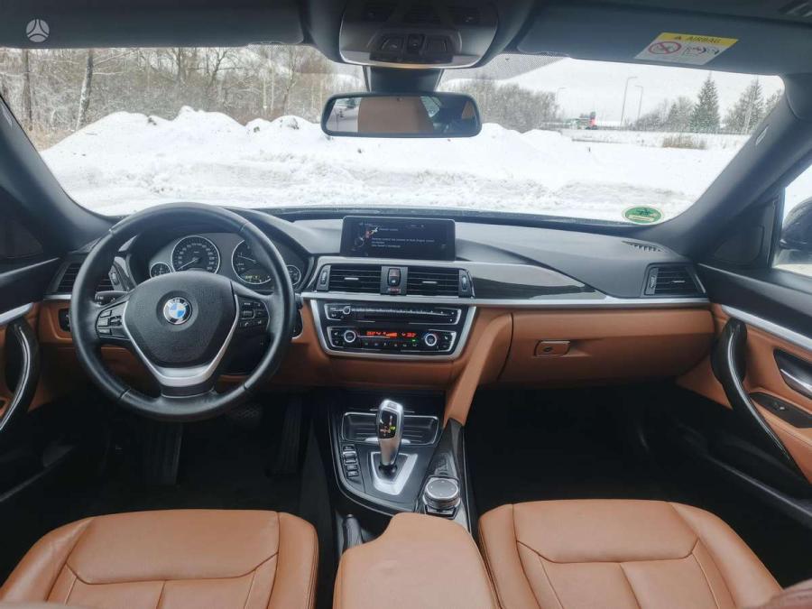 Pelēks BMW 320 Gran Turismo 2015 Utena, ar dzinēja tilpumu 2.00 L un nobraukumu 263 tūkst. km par 11400 €, foto 9 vietnē AUTOMOTO.COM.LV