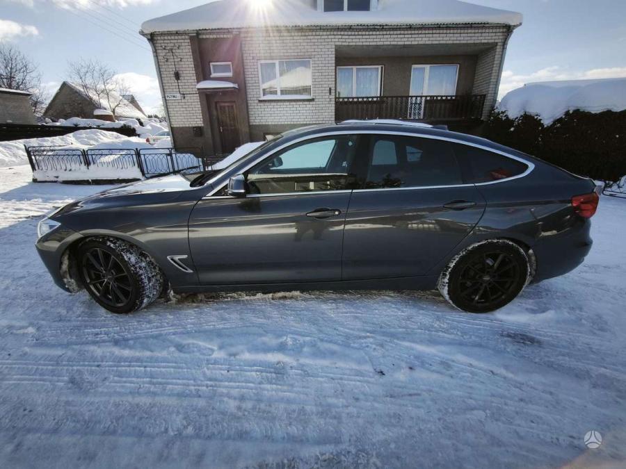 Pelēks BMW 320 Gran Turismo 2015 Telšiai, ar dzinēja tilpumu 2.00 L un nobraukumu 330 tūkst. km par 9500 €, foto 6 vietnē AUTOMOTO.COM.LV