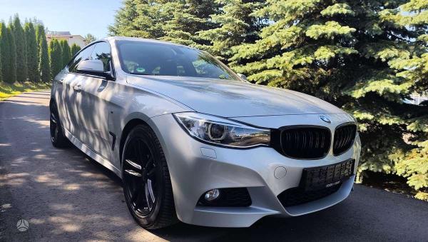 Pelēks BMW 320 Gran Turismo 2015 Utena, ar dzinēja tilpumu 2.00 L un nobraukumu 275 tūkst. km par 11800 €, foto 1 vietnē AUTOMOTO.COM.LV