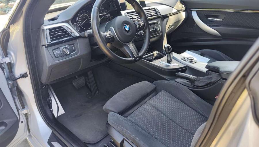Grey BMW 320 Gran Turismo 2015 in Utena, with an engine capacity of 2.00 L and mileage of 275 thousand km for 11800 €, photo 7 on AUTOMOTO.COM.LV