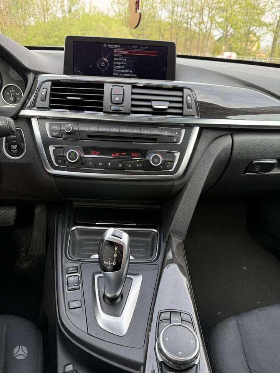 Grey BMW 320 Gran Turismo 2015 in Kaunas, with an engine capacity of 2.00 L and mileage of 285 thousand km for 9200 €, photo 13 on AUTOMOTO.COM.LV