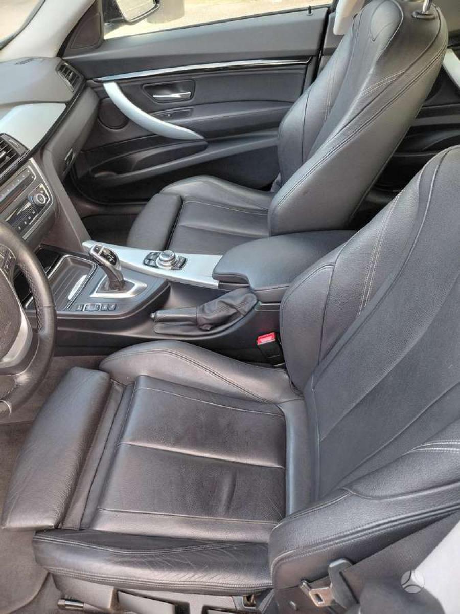 Grey BMW 320 Gran Turismo 2015 in Klaipeda, with an engine capacity of 2.00 L and mileage of 390 thousand km for 8390 €, photo 11 on AUTOMOTO.COM.LV