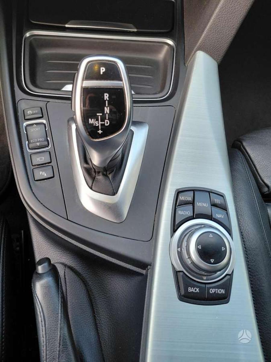 Grey BMW 320 Gran Turismo 2015 in Klaipeda, with an engine capacity of 2.00 L and mileage of 390 thousand km for 8390 €, photo 14 on AUTOMOTO.COM.LV