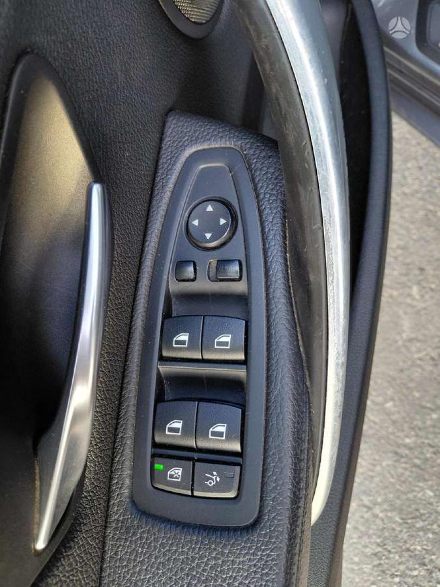 Grey BMW 320 Gran Turismo 2015 in Klaipeda, with an engine capacity of 2.00 L and mileage of 390 thousand km for 8390 €, photo 16 on AUTOMOTO.COM.LV