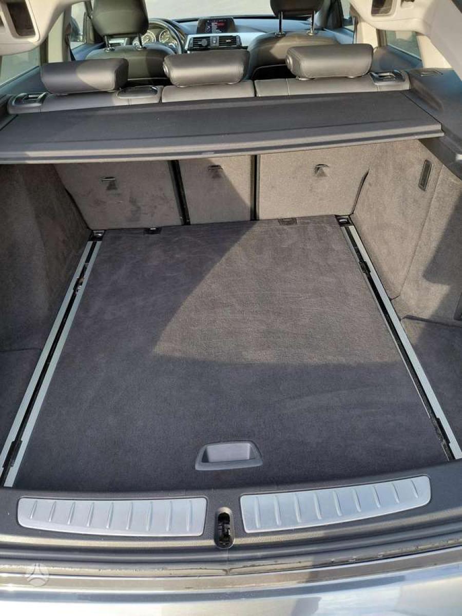 Grey BMW 320 Gran Turismo 2015 in Klaipeda, with an engine capacity of 2.00 L and mileage of 390 thousand km for 8390 €, photo 17 on AUTOMOTO.COM.LV