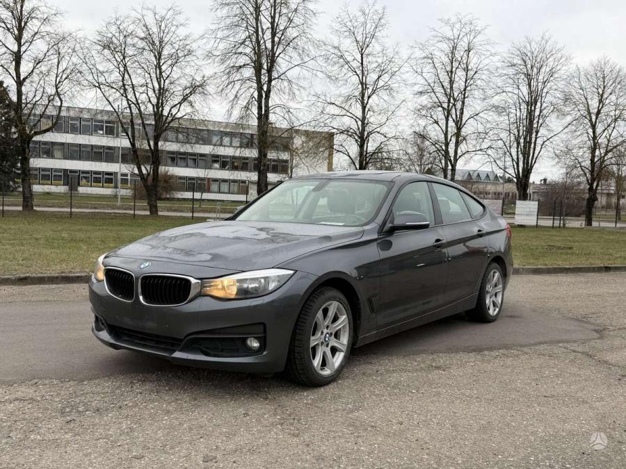 Grey BMW 320 Gran Turismo 2016 in Plunge, with an engine capacity of 2.00 L and mileage of 240 thousand km for 10150 €, photo 1 on AUTOMOTO.COM.LV