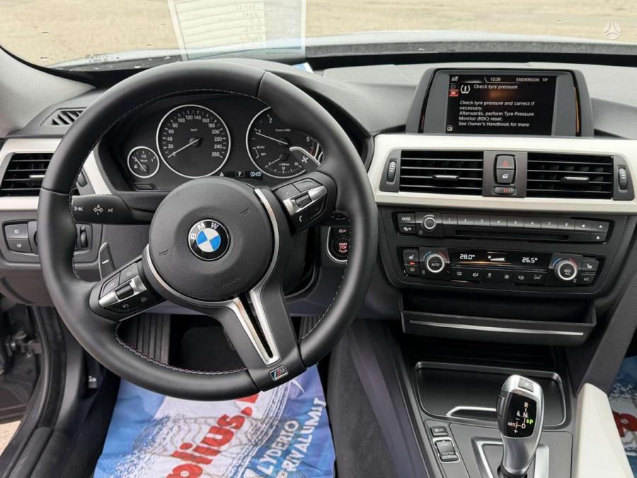 Grey BMW 320 Gran Turismo 2016 in Plunge, with an engine capacity of 2.00 L and mileage of 240 thousand km for 10150 €, photo 7 on AUTOMOTO.COM.LV