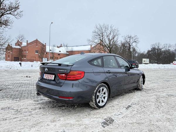 Pelēks BMW 320 Gran Turismo 2016 Plungė, ar dzinēja tilpumu 2.00 L un nobraukumu 240 tūkst. km par 10200 €, foto 5 vietnē AUTOMOTO.COM.LV