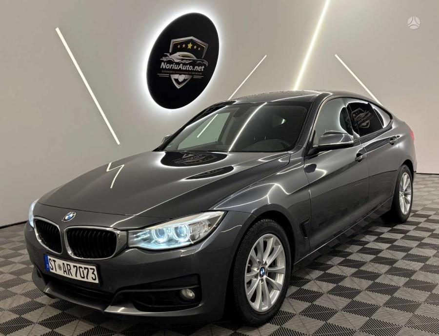 Grey BMW 320 Gran Turismo 2016 in Marijampole, with an engine capacity of 2.00 L and mileage of 309 thousand km for 11450 €, photo 24 on AUTOMOTO.COM.LV