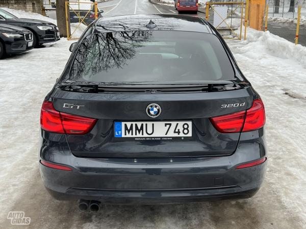 Pelēks BMW 320 Gran Turismo 2016 Viļņa, ar dzinēja tilpumu 2.00 L un nobraukumu 141 tūkst. km par 16000 €, foto 4 vietnē AUTOMOTO.COM.LV
