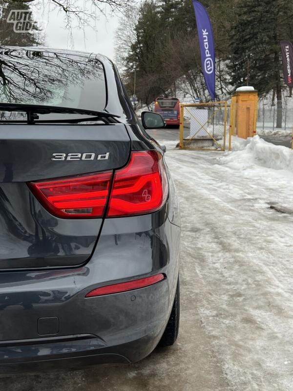 Pelēks BMW 320 Gran Turismo 2016 Viļņa, ar dzinēja tilpumu 2.00 L un nobraukumu 141 tūkst. km par 16000 €, foto 5 vietnē AUTOMOTO.COM.LV