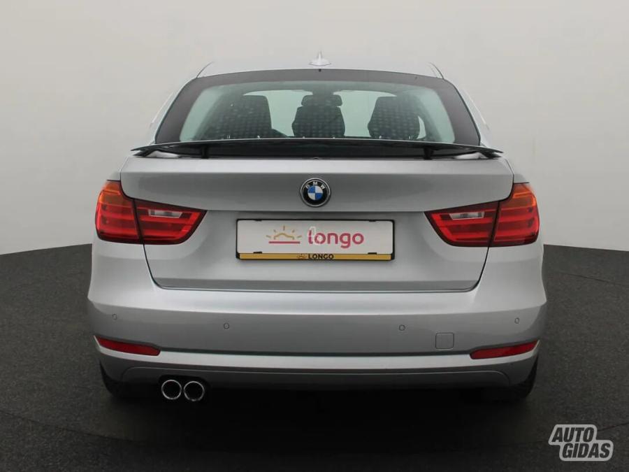 Grey BMW 320 Gran Turismo 2016 in Vilnius, with an engine capacity of 2.00 L and mileage of 209 thousand km for 13499 €, photo 6 on AUTOMOTO.COM.LV