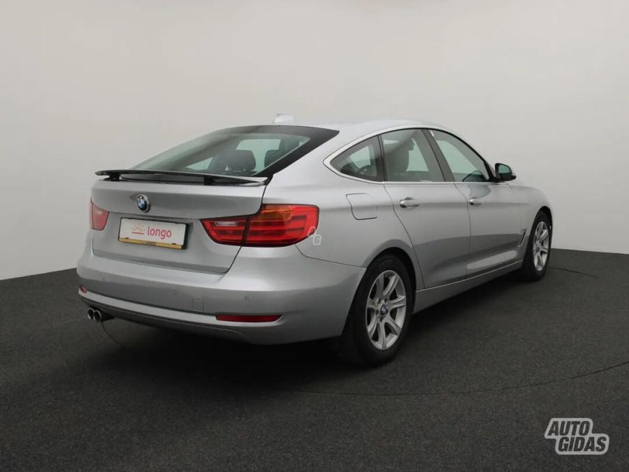 Grey BMW 320 Gran Turismo 2016 in Vilnius, with an engine capacity of 2.00 L and mileage of 209 thousand km for 13499 €, photo 9 on AUTOMOTO.COM.LV