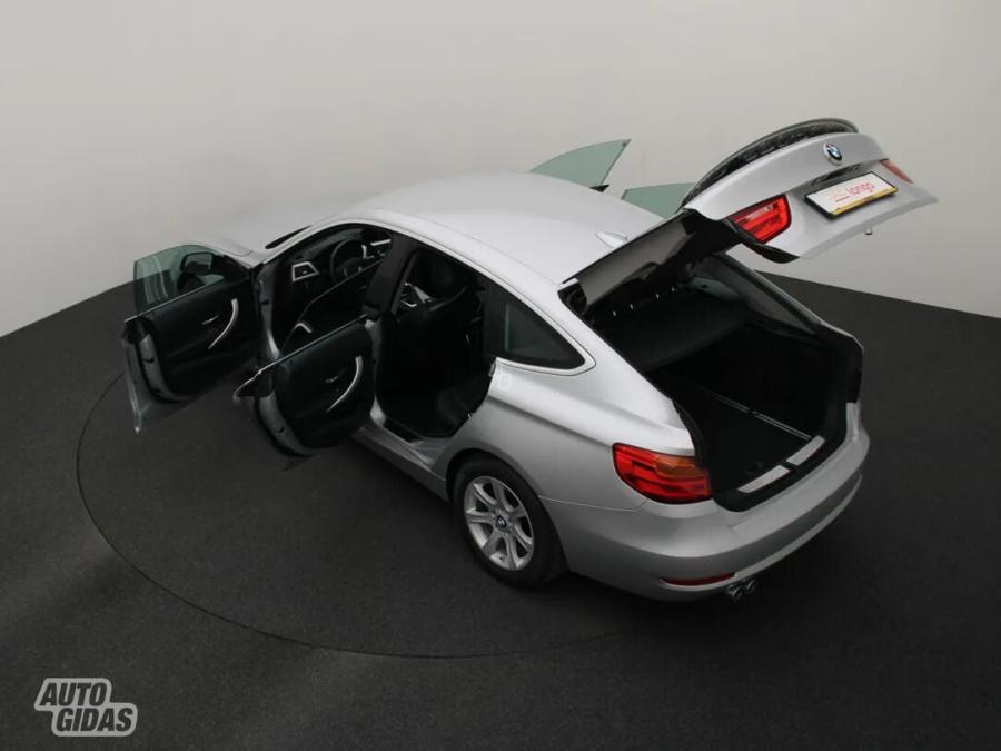 Grey BMW 320 Gran Turismo 2016 in Vilnius, with an engine capacity of 2.00 L and mileage of 209 thousand km for 13499 €, photo 14 on AUTOMOTO.COM.LV