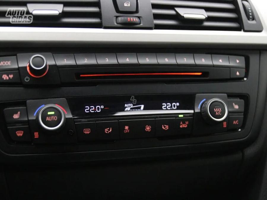 Grey BMW 320 Gran Turismo 2016 in Vilnius, with an engine capacity of 2.00 L and mileage of 209 thousand km for 13499 €, photo 21 on AUTOMOTO.COM.LV