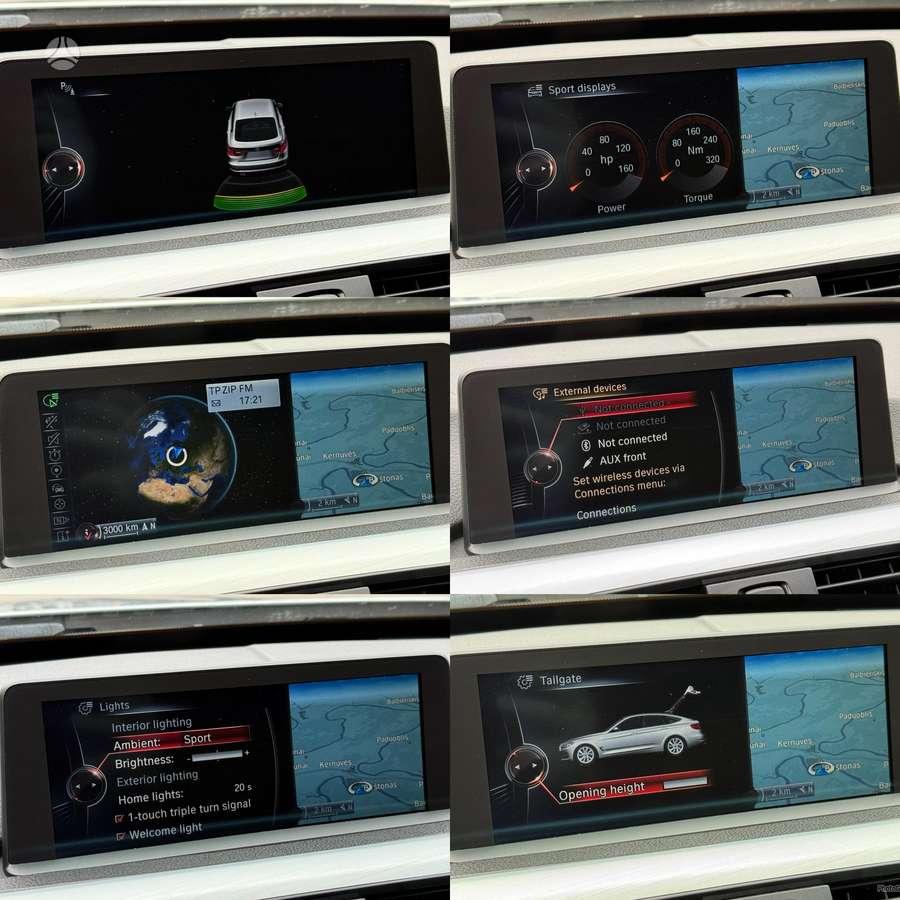 Серый БМВ 320 Gran Turismo 2016 в Пренай, объемом двигателя 2.00 л и пробегом 284 тыс. км за 11200 €, фото 31 на AUTOMOTO.COM.LV
