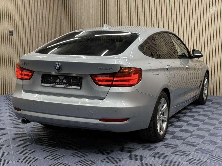 Grey BMW 320 Gran Turismo 2016 in Marijampole, with an engine capacity of 2.00 L and mileage of 331 thousand km for 10250 €, photo 8 on AUTOMOTO.COM.LV