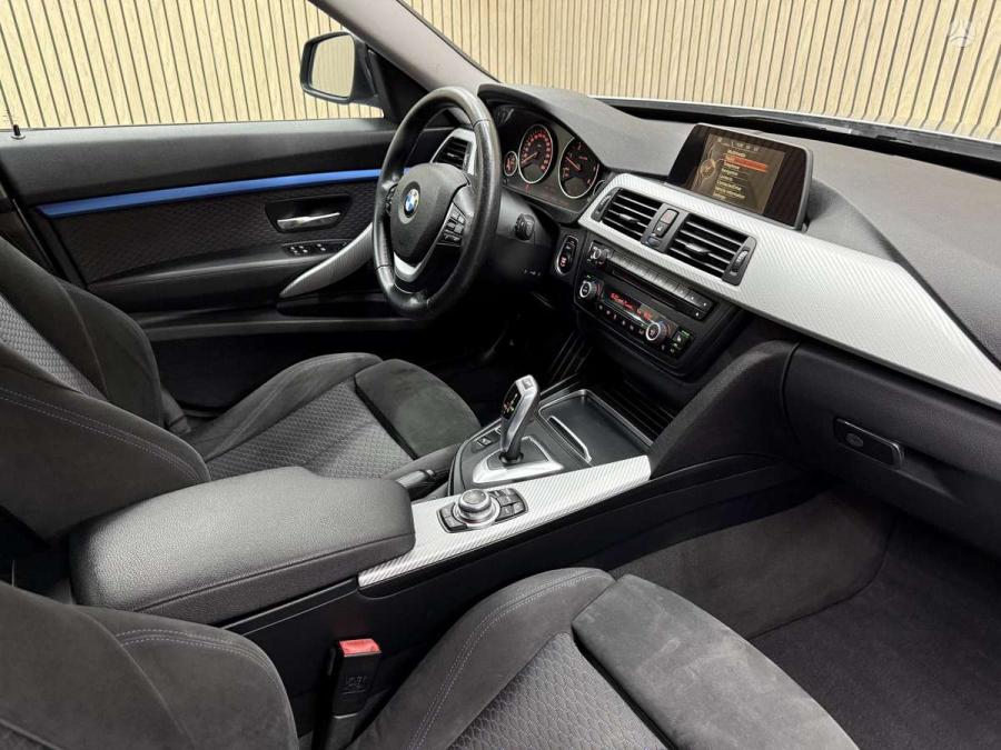 Grey BMW 320 Gran Turismo 2016 in Marijampole, with an engine capacity of 2.00 L and mileage of 331 thousand km for 10250 €, photo 30 on AUTOMOTO.COM.LV